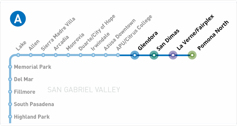 LA Metro's A Line Extension to Pomona Now Operational | Railway-News