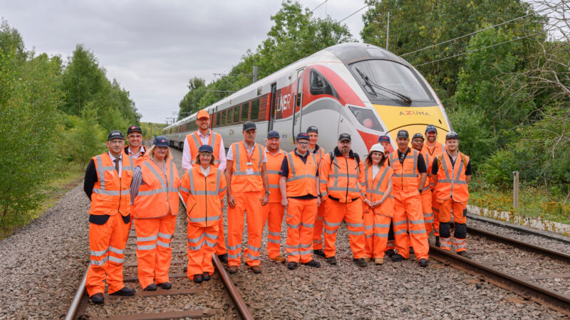 Network Rail Completes In-Cab Signalling Test Using LNER Azuma Train