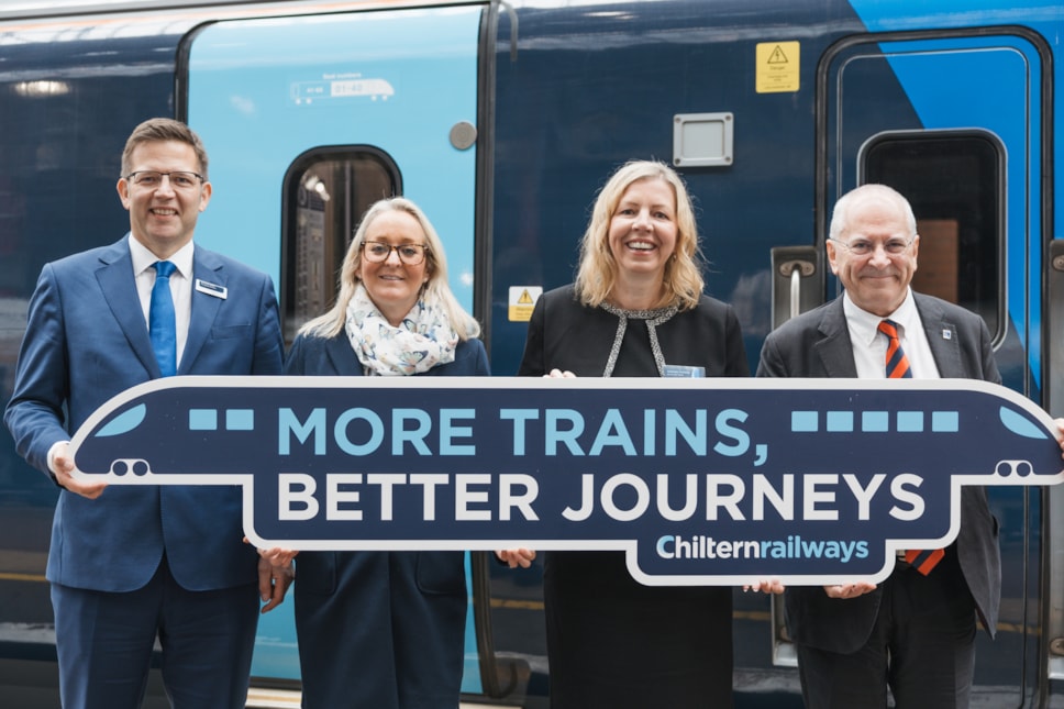 New Chiltern Railways Trains to Increase Passenger Capacity by 10,000 ...