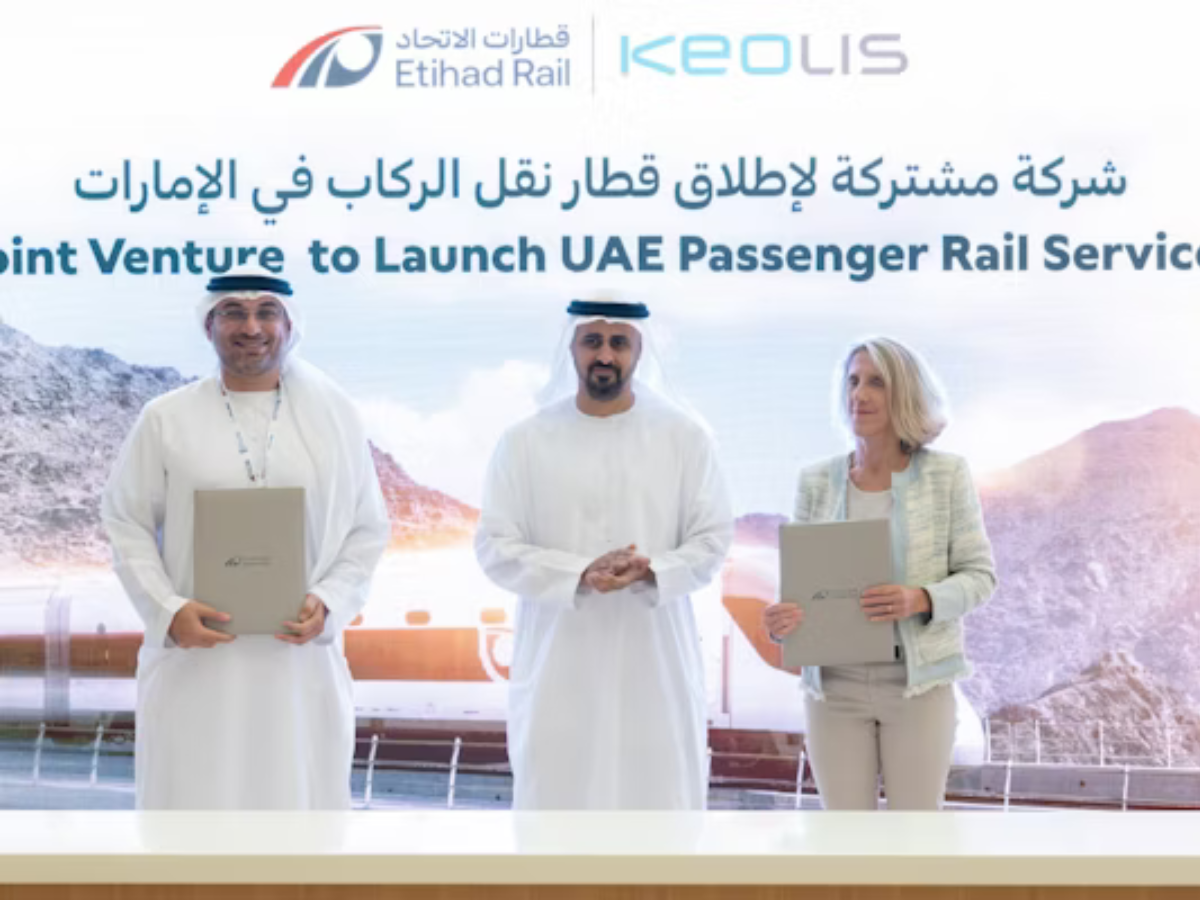 Etihad Rail Partners with Keolis for First Passenger Rail Services in UAE