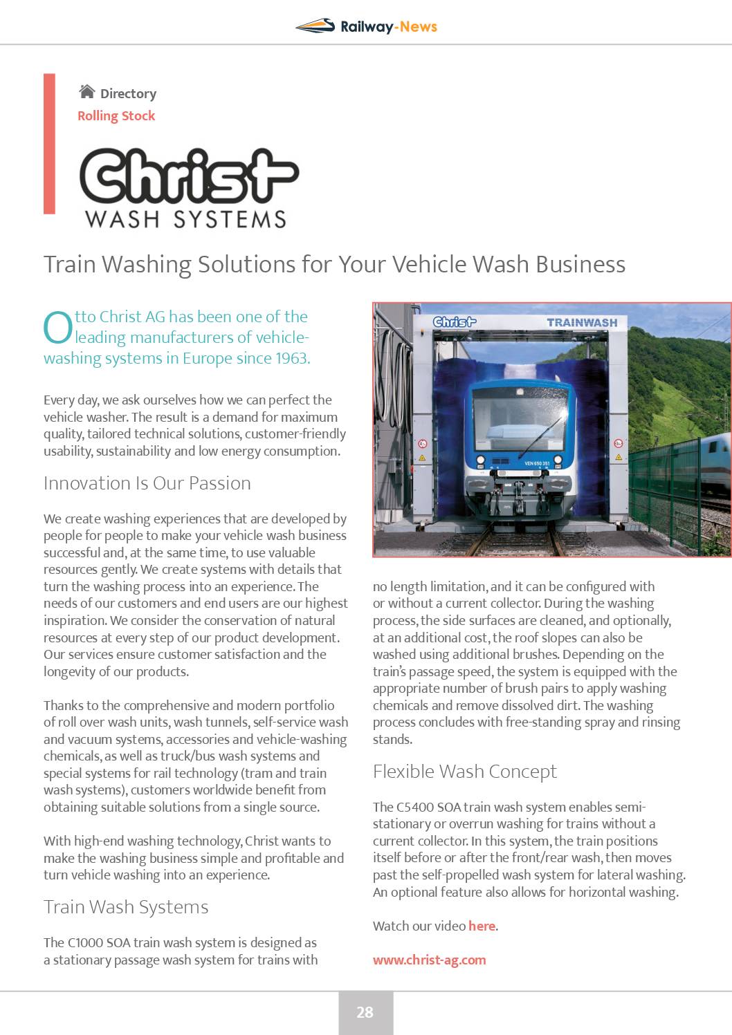 Decontamination · Cleaning · Washing | Railway-News