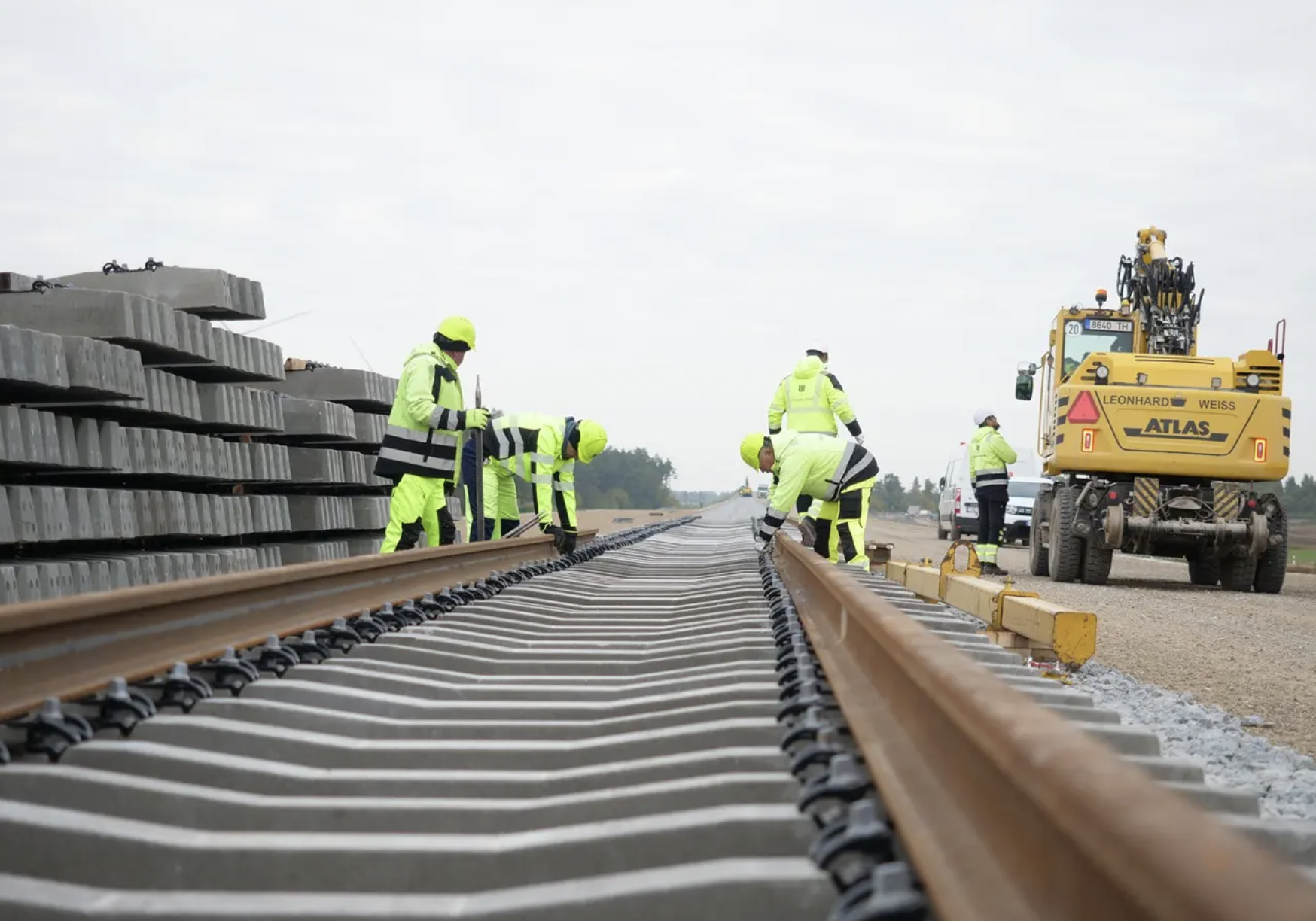 Rail Baltica Track Laying Underway in Lithuania | Railway-News
