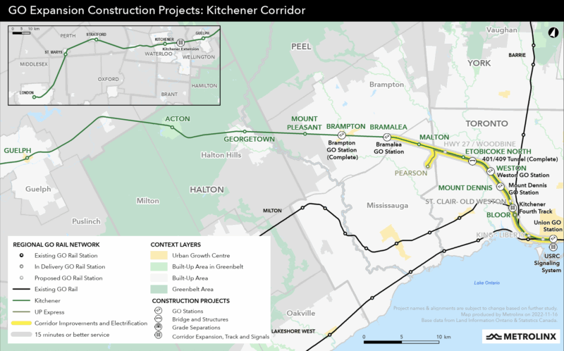 Ontario Government to Purchase New Land for Kitchener GO Tracks