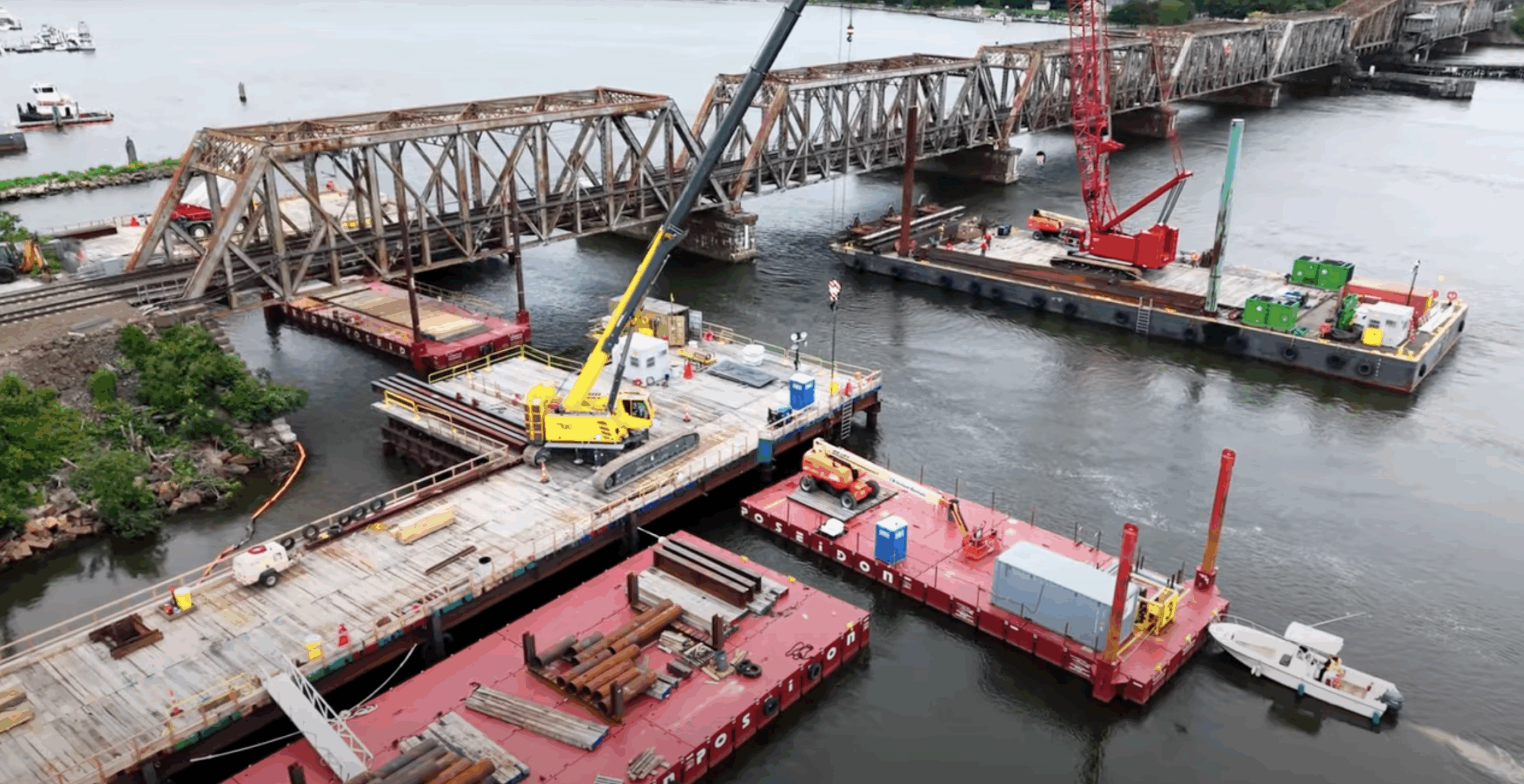 Amtrak Shares Update on Construction of Connecticut River Bridge