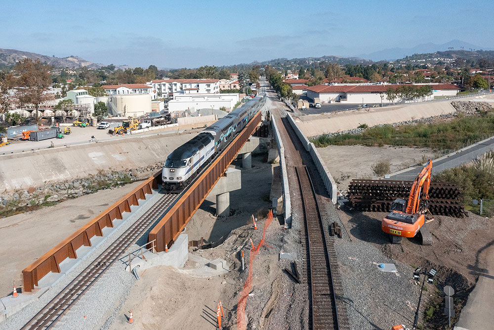 New Bridge in San Juan to Improve Rail Reliability Along LOSSAN Corridor
