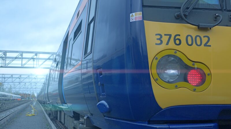 Southeastern's First Renovated Class 376 Electrostar Re-Enters Service