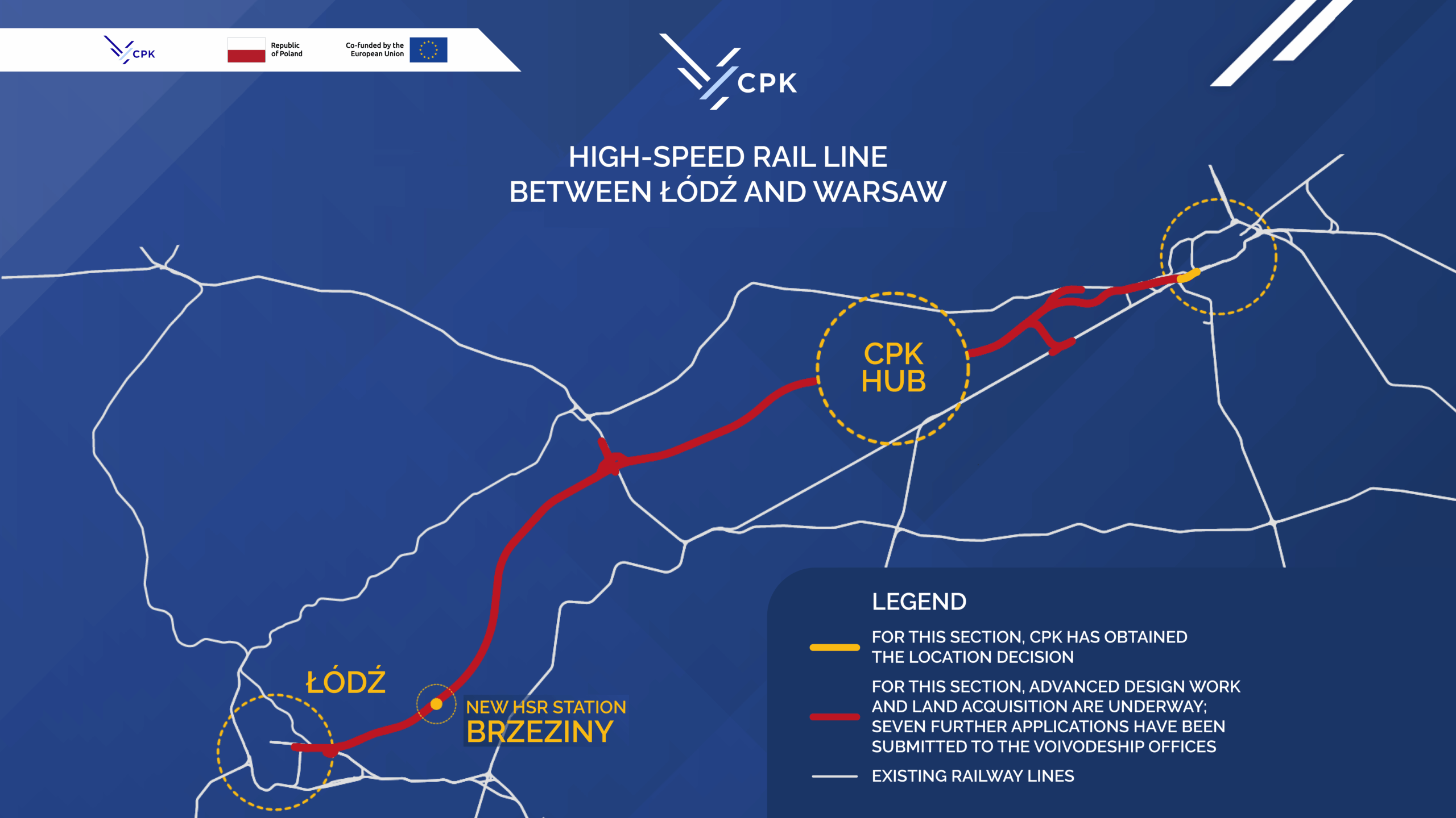 Poland: First Location Decision for High-Speed Rail Line Between Warsaw ...