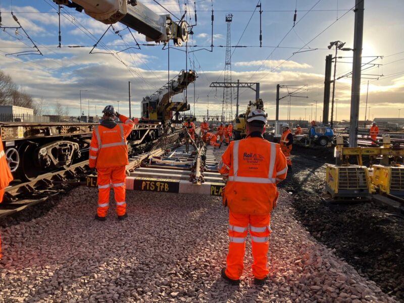 Network Rail Completes £7 Million Freight Improvement Works in Scotland