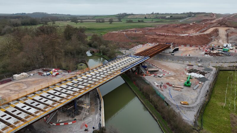 HS2 Engineers Install Complete Longhole Viaduct Installation Ahead of ...