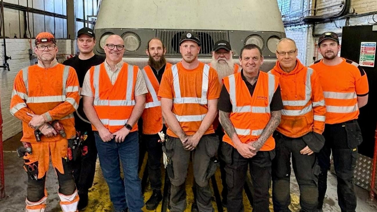 Third of Four HSTs Fitted with ETCS Equipment in Loughborough