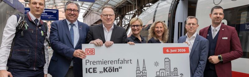 Deutsche Bahn Launches ICE Service Between Cologne and Ostend | Railway ...